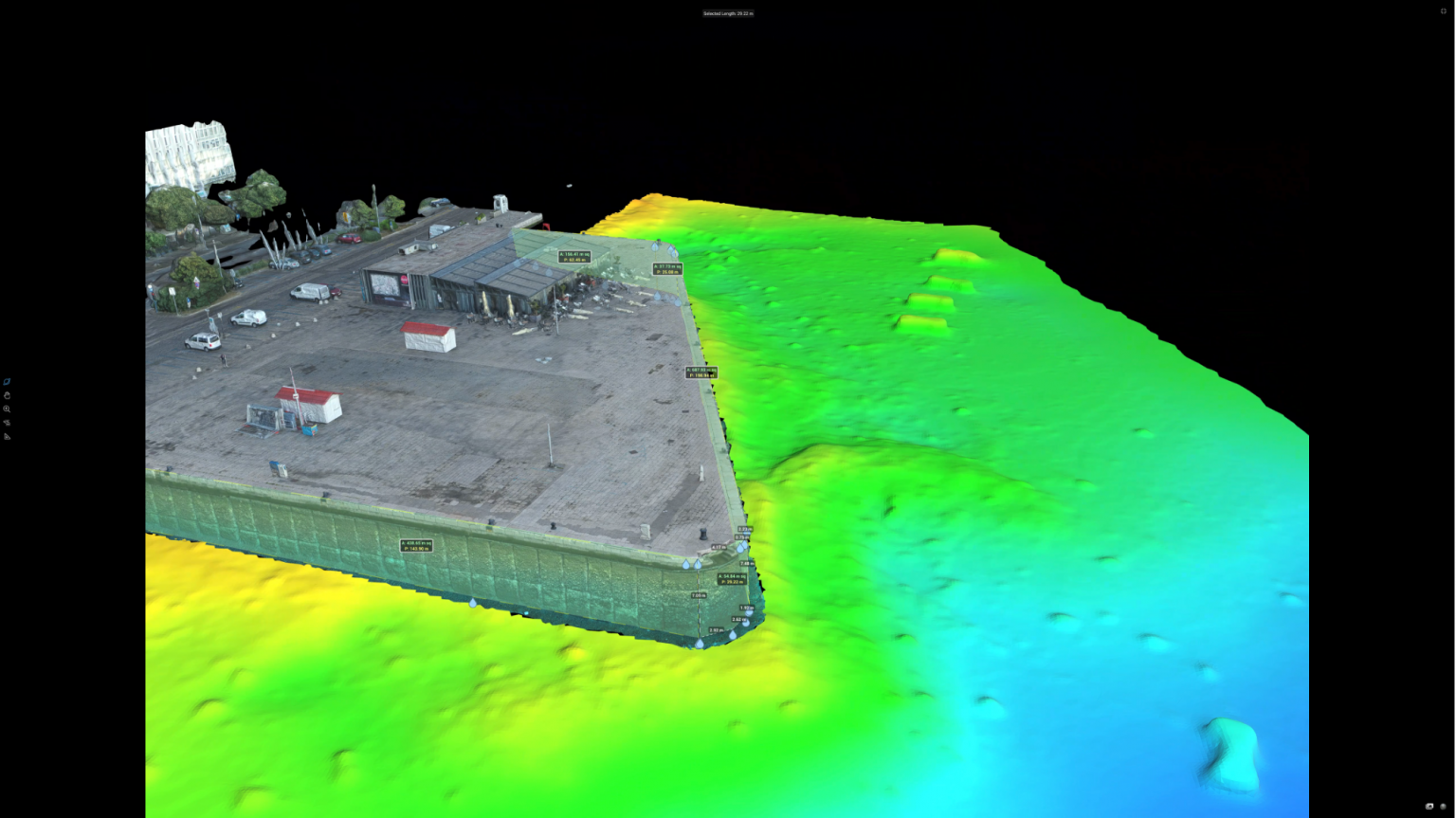 Creating a Digital Twin of Gat Karolina Riječka using ROV and UAV ...